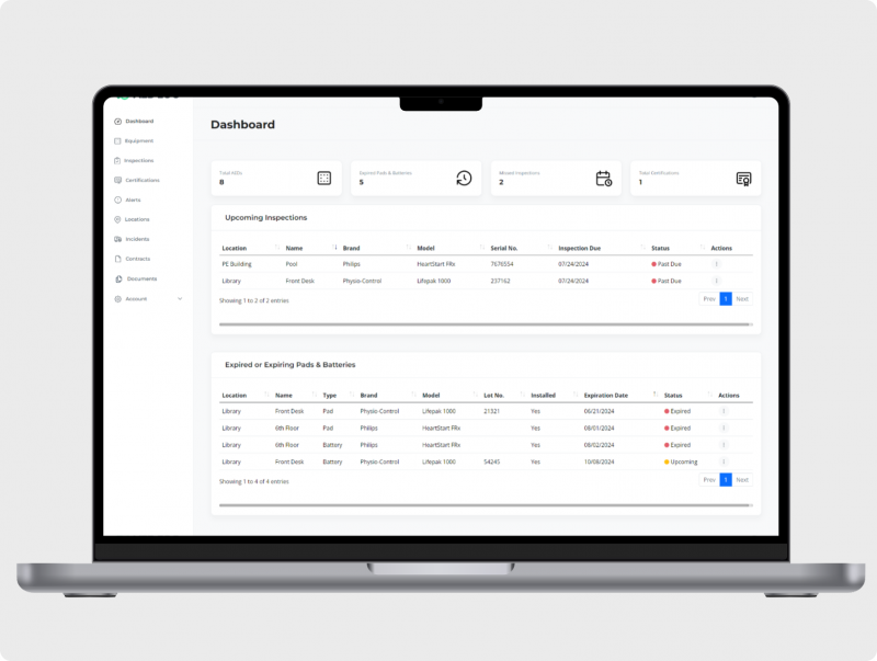Leading AED Program Management Solutions | AED Log